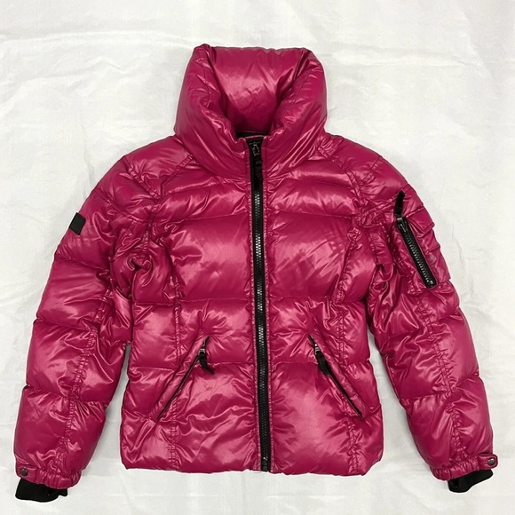 SAM. | Jackets & Coats | Sam Nyc Freestyle Down Short Puffer Jacket Hot ...